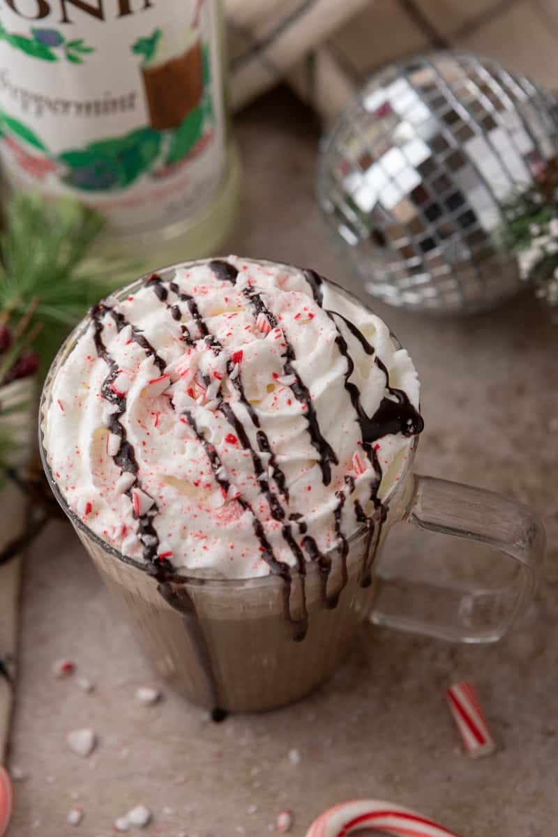 The Best Starbucks Peppermint Mocha Recipe - Lifestyle of a Foodie
