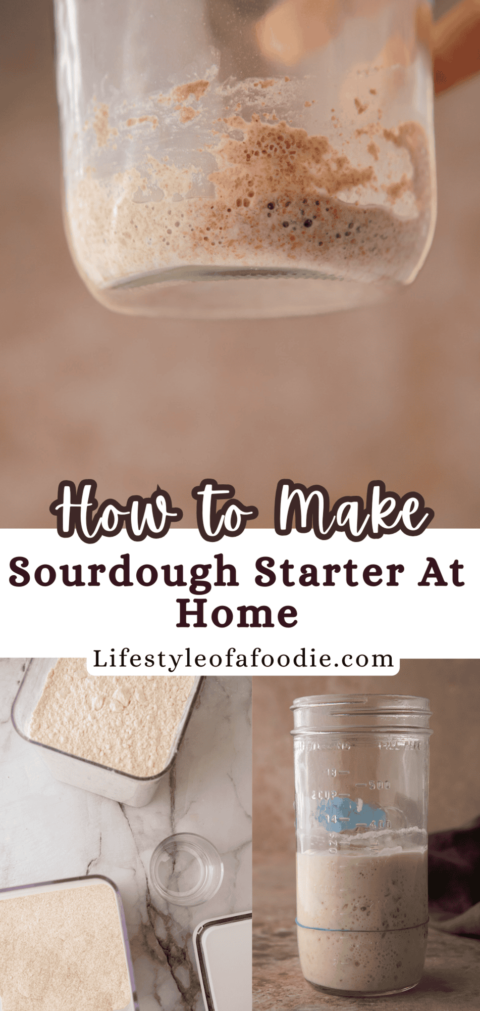 Simple Sourdough Starter Recipe for Beginners - Lifestyle of a Foodie