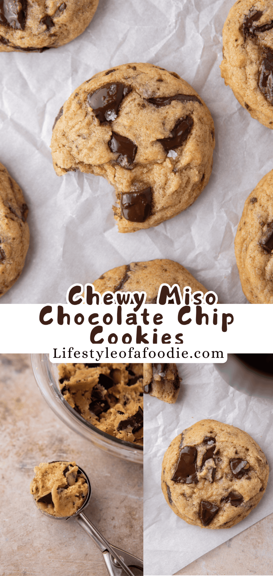 The Best Brown Butter Miso Chocolate Chip Cookies - Lifestyle of a Foodie