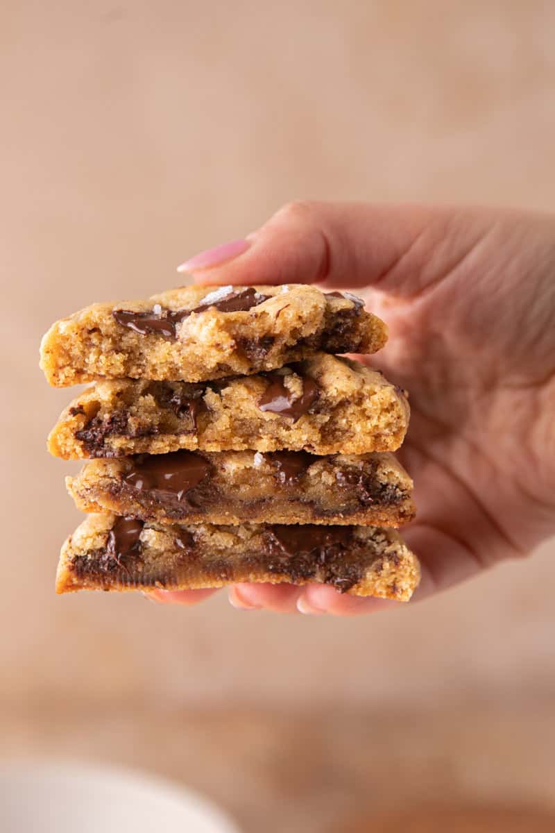 The Best Brown Butter Miso Chocolate Chip Cookies - Lifestyle of a Foodie
