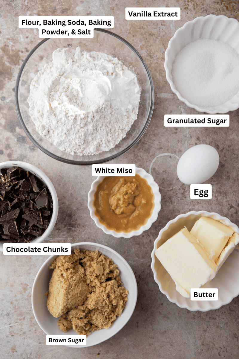 The Best Brown Butter Miso Chocolate Chip Cookies - Lifestyle of a Foodie