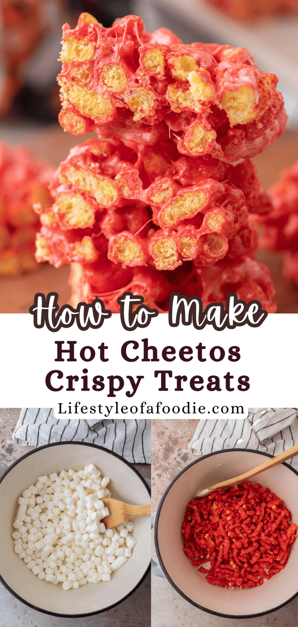 The Best Hot Cheetos Marshmallow Crispy Treats Recipe - Lifestyle of a ...
