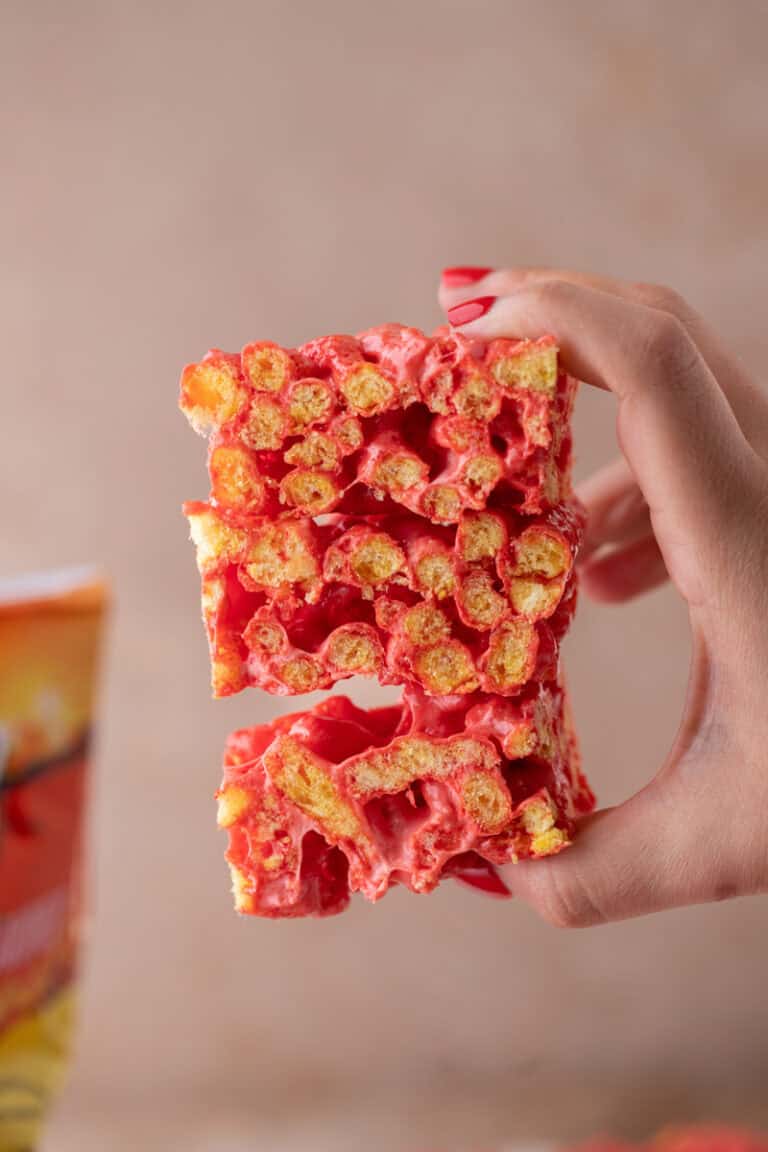 The Best Hot Cheetos Marshmallow Crispy Treats Recipe - Lifestyle of a ...