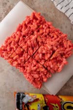 The Best Hot Cheetos Marshmallow Crispy Treats Recipe - Lifestyle of a ...