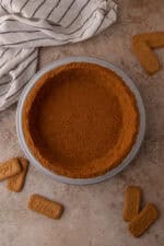 How to Make the Best Biscoff Pie Crust Recipe - Lifestyle of a Foodie