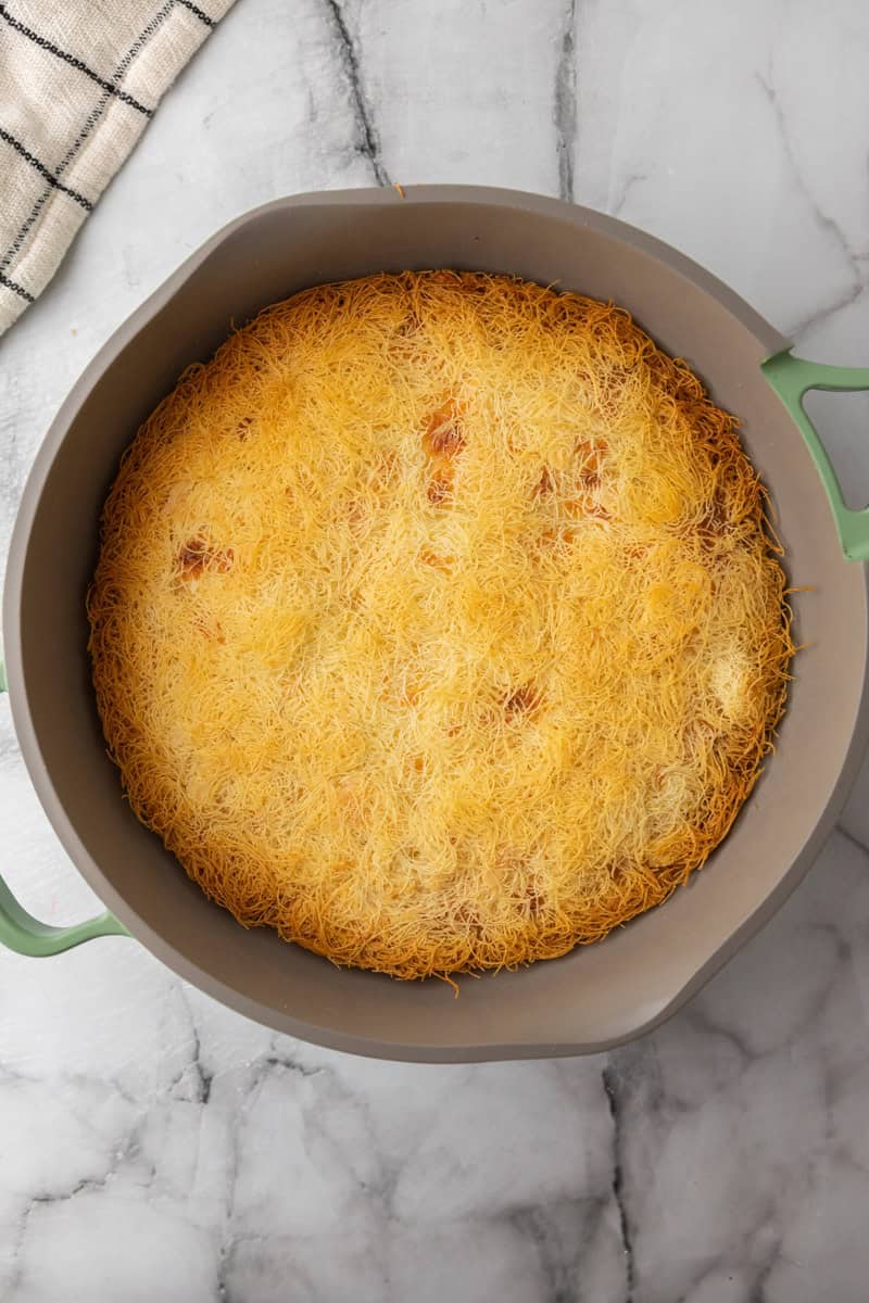 Easy Kunafa Recipe with Simple Ingredients - Lifestyle of a Foodie