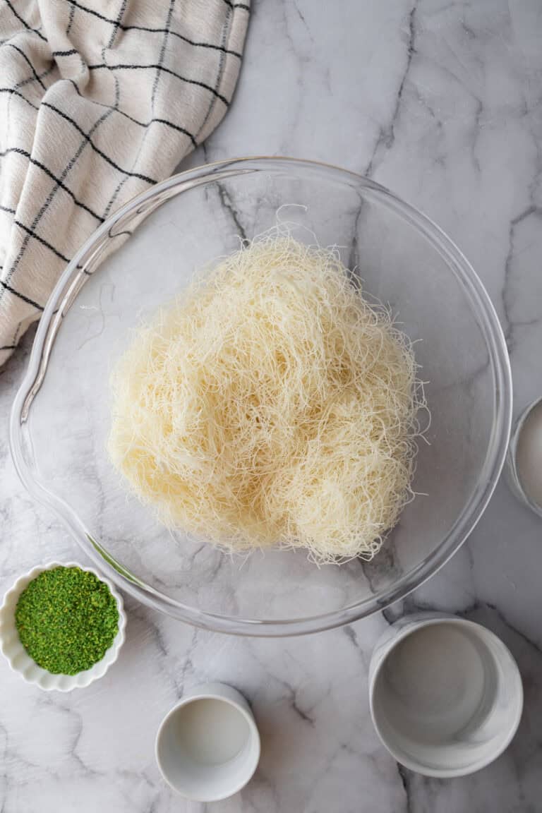 Easy Kunafa Recipe with Simple Ingredients - Lifestyle of a Foodie