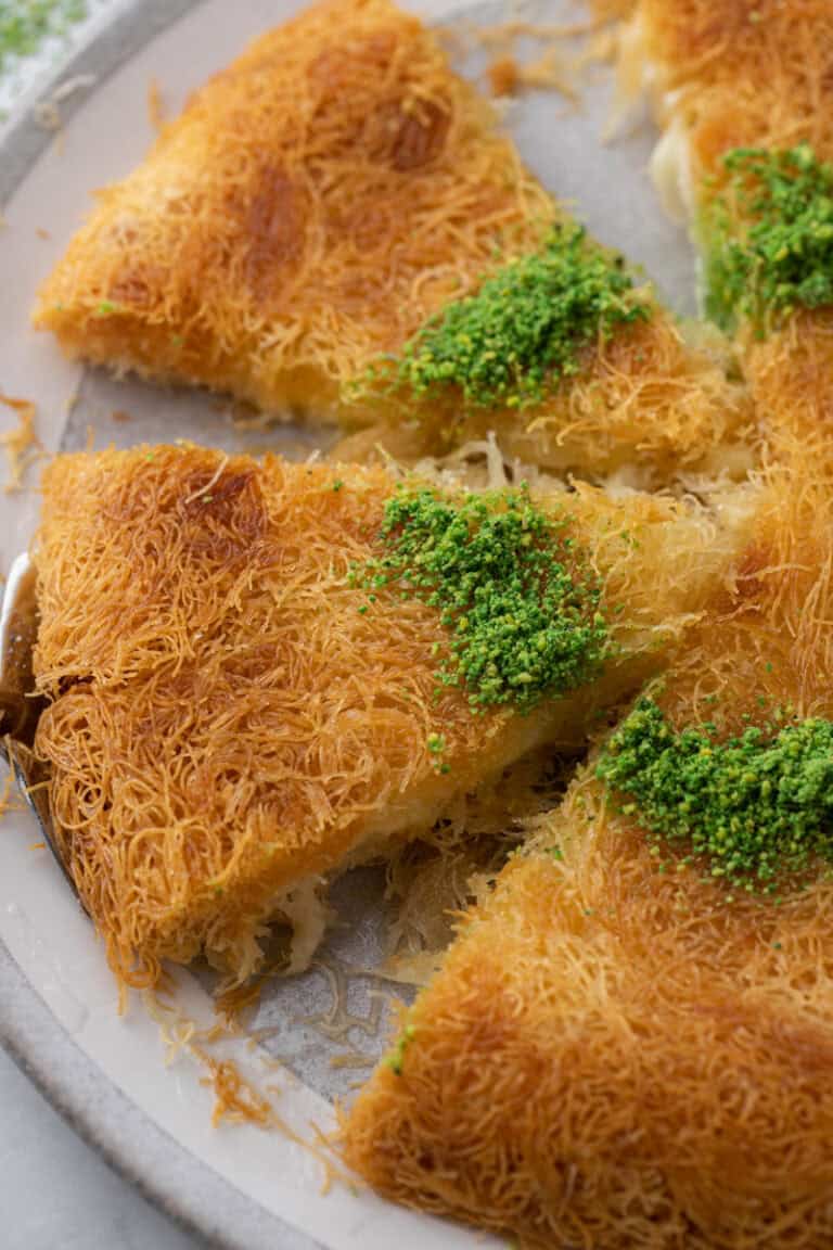 Easy Kunafa Recipe with Simple Ingredients - Lifestyle of a Foodie