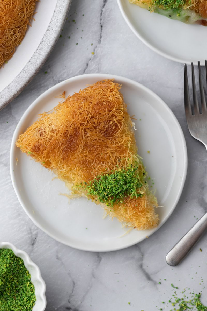 Easy Kunafa Recipe with Simple Ingredients - Lifestyle of a Foodie