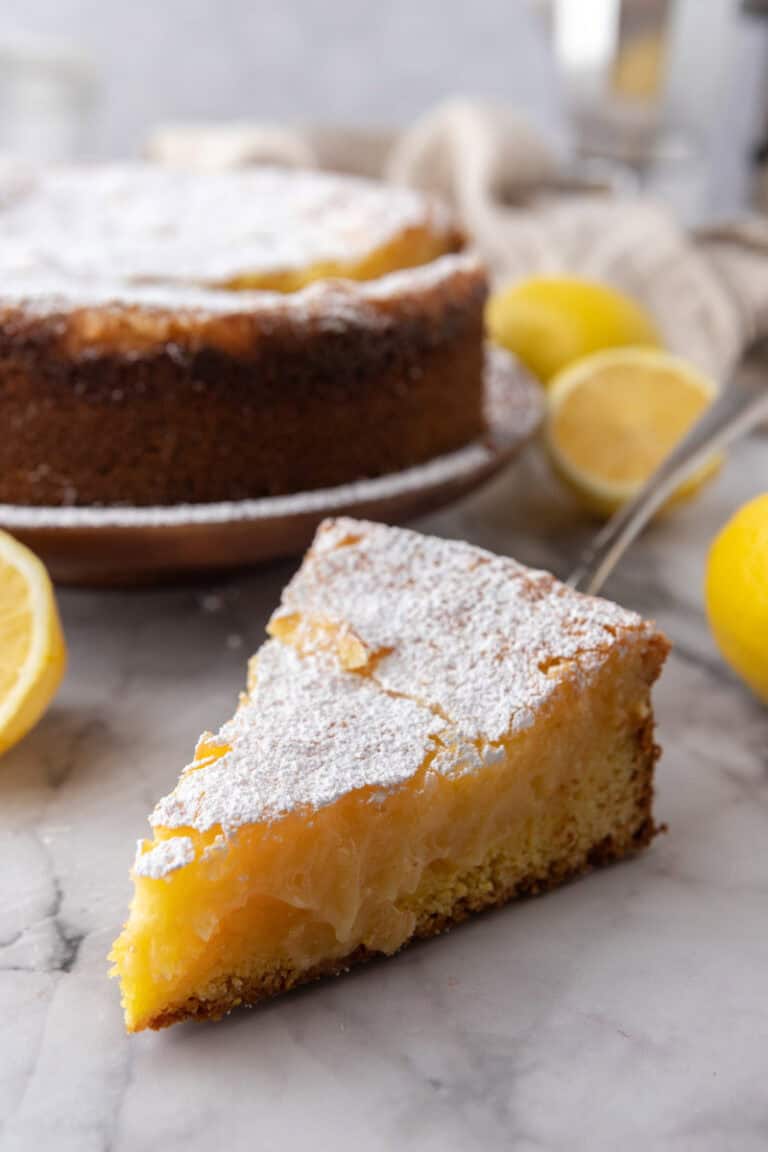 The Best Gooey Lemon Butter Cake Recipe - Lifestyle of a Foodie