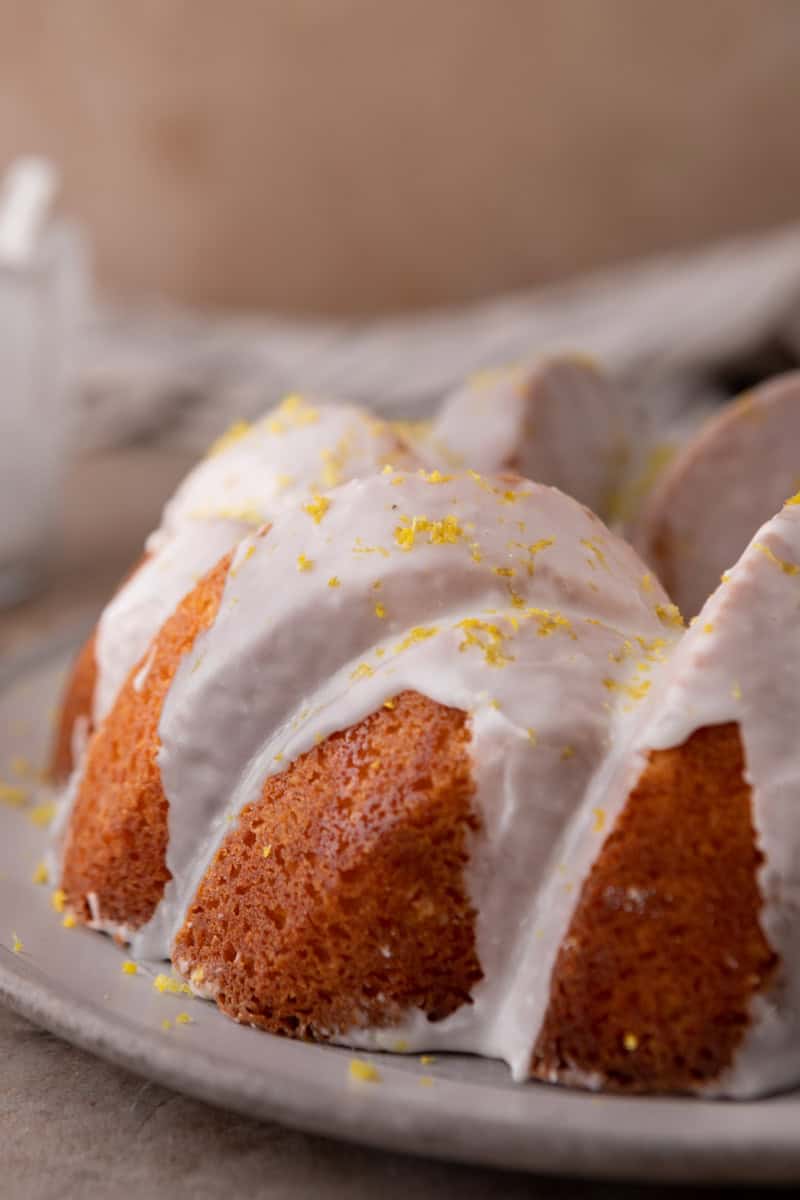 The Best Moist Lemon Bundt Cake Recipe - Lifestyle of a Foodie