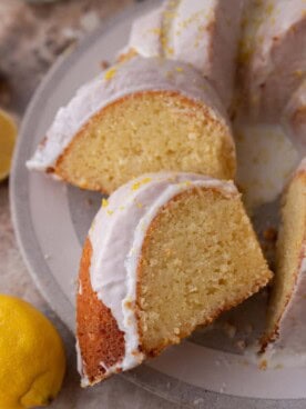 The Best Moist Lemon Bundt Cake Recipe - Lifestyle of a Foodie