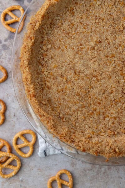 The Best Pretzel Pie Crust Recipe - Lifestyle of a Foodie