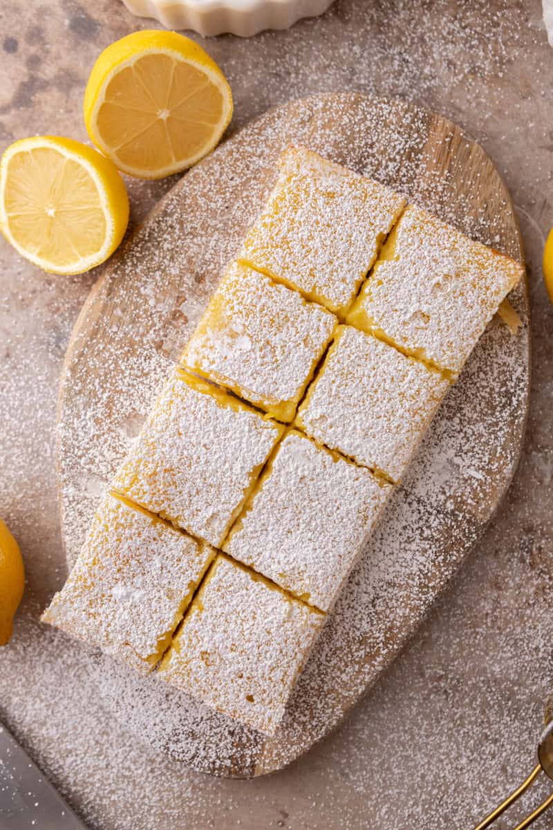 How to Make Small Batch Lemon Bars Recipe - Lifestyle of a Foodie