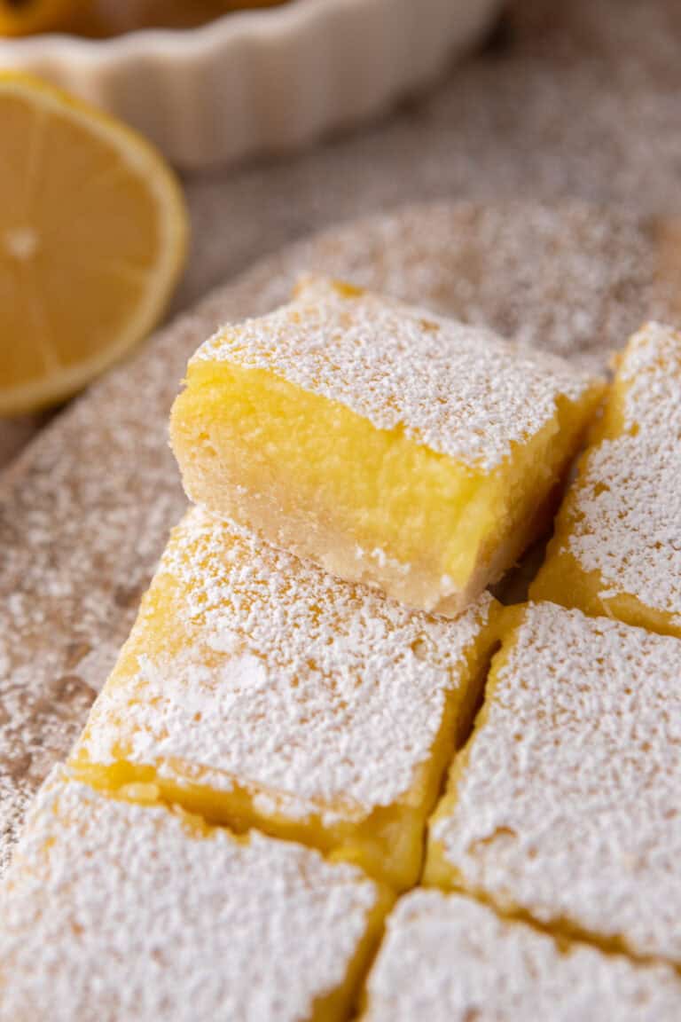 How to Make Small Batch Lemon Bars Recipe - Lifestyle of a Foodie
