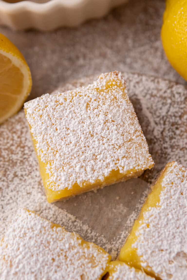 How to Make Small Batch Lemon Bars Recipe - Lifestyle of a Foodie