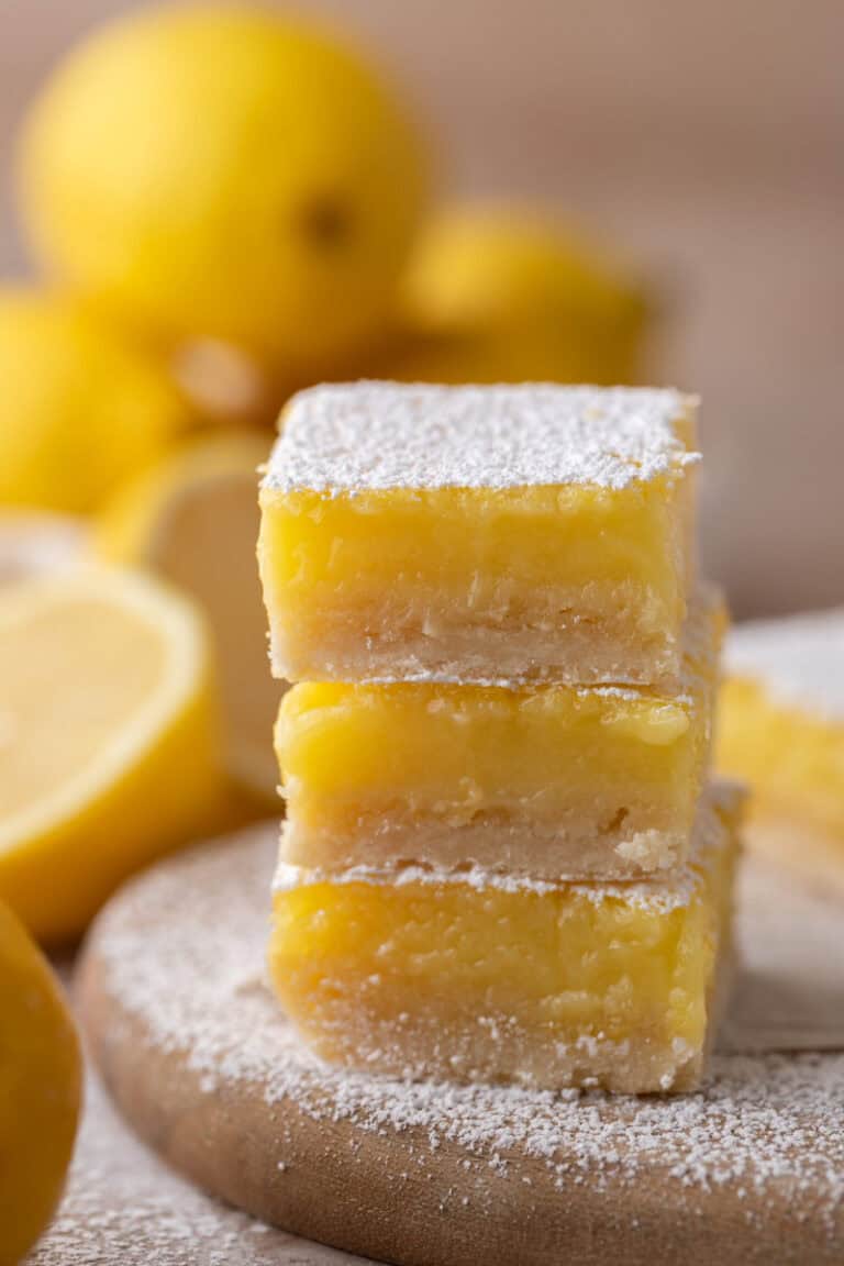 How to Make Small Batch Lemon Bars Recipe - Lifestyle of a Foodie
