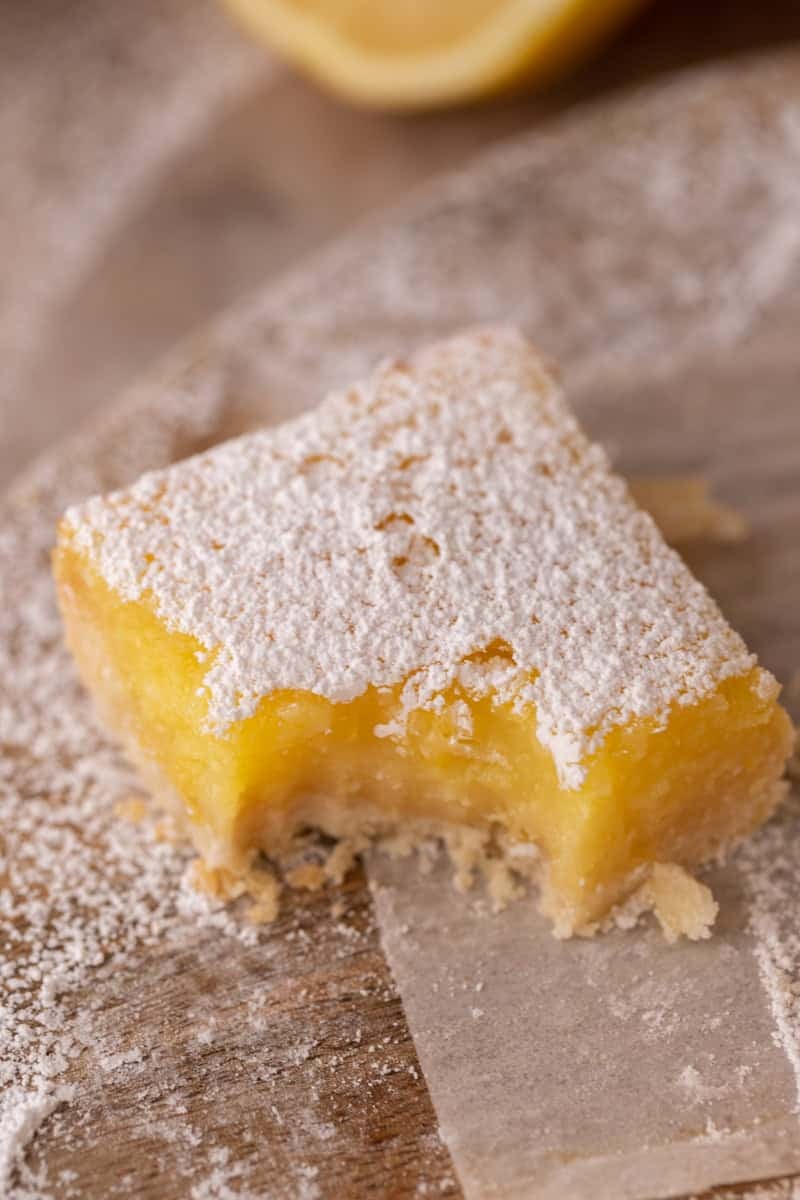 How to Make Small Batch Lemon Bars Recipe - Lifestyle of a Foodie