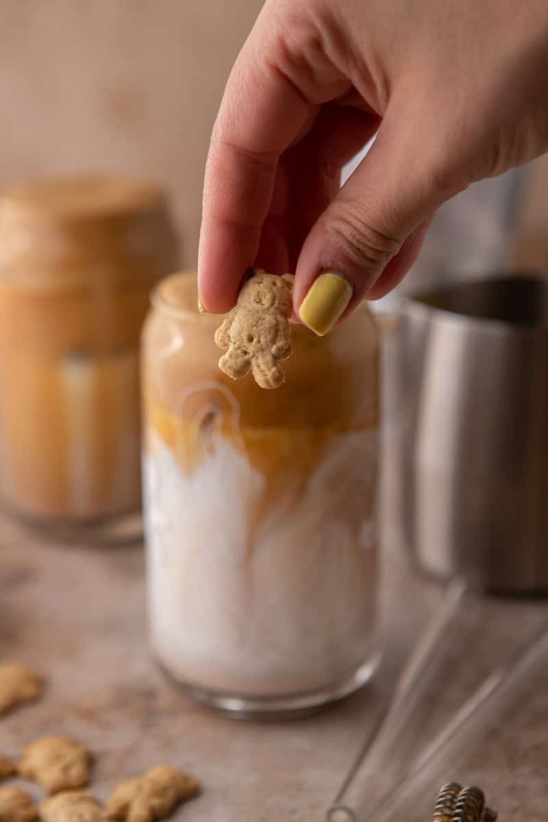 The Best Viral Teddy Graham Latte Recipe - Lifestyle of a Foodie