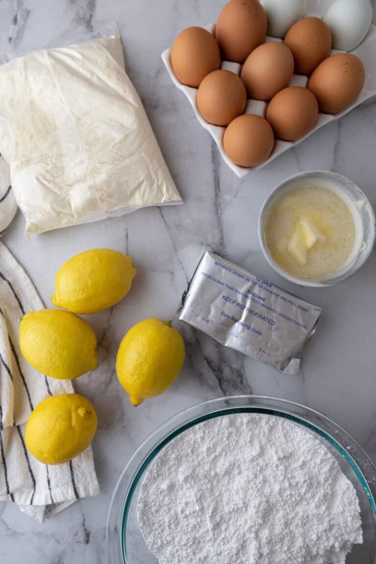 The Best Gooey Lemon Butter Cake Recipe - Lifestyle of a Foodie