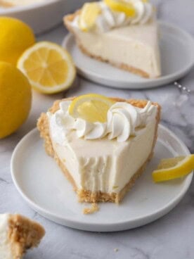 How to Make The Best No Bake Lemon Pie Recipe - Lifestyle of a Foodie