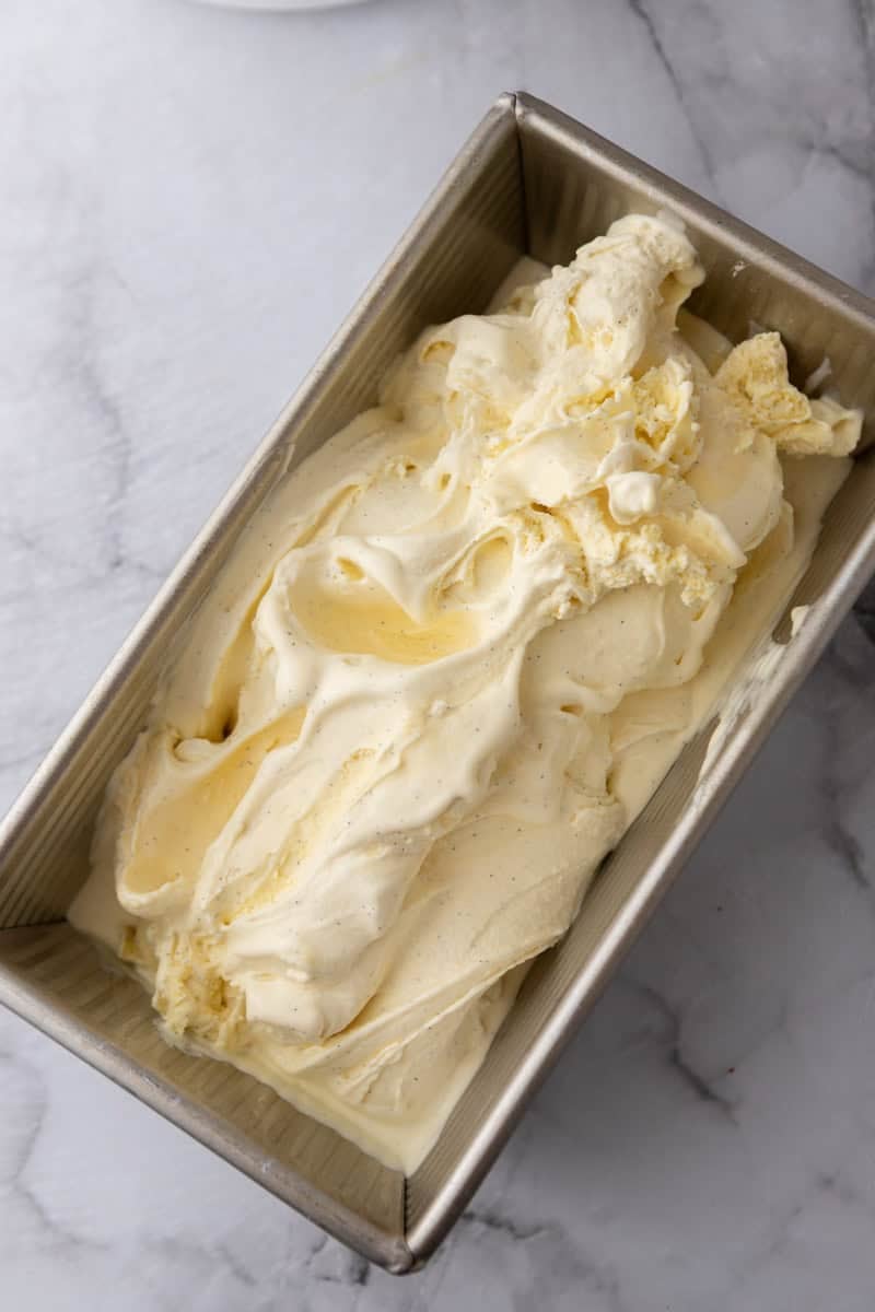 Rich Easy Custard-based Vanilla Ice Cream recipe - Lifestyle of a Foodie