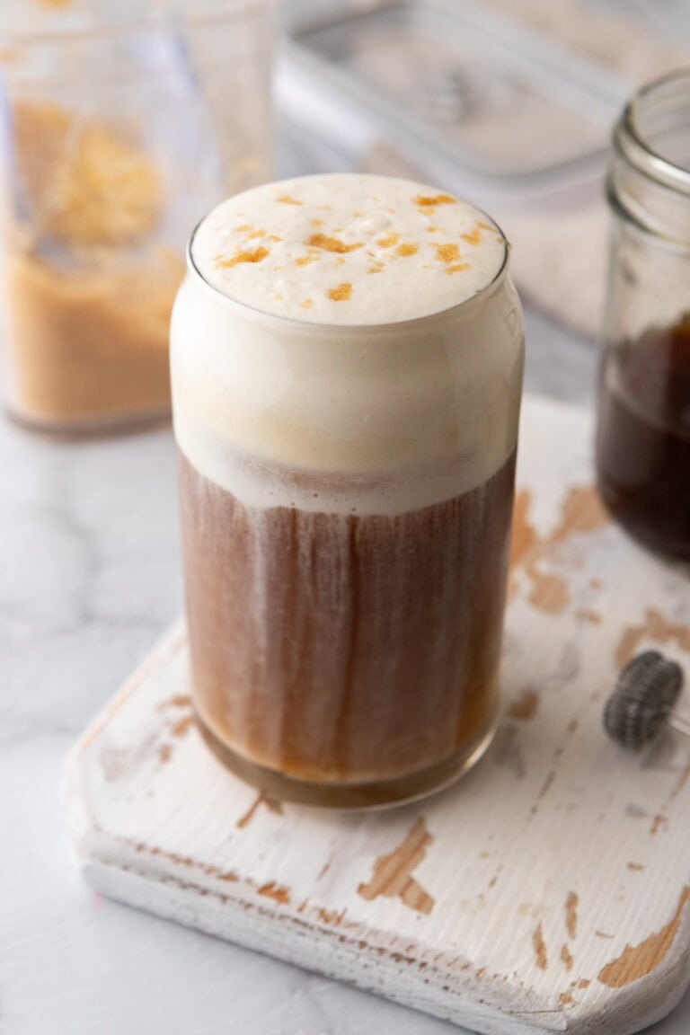 The Best Starbucks Brown Sugar Cold Foam Recipe - Lifestyle of a Foodie
