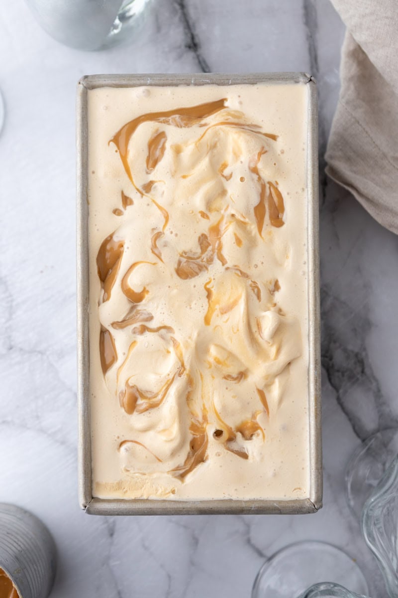 The Best Dulce de Leche Ice Cream Recipe From Scratch - Lifestyle of a ...