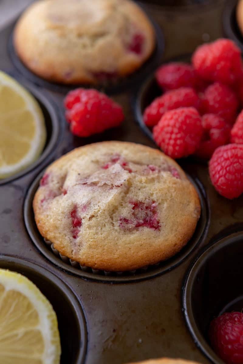 The Best Lemon Raspberry Muffins Recipe - Lifestyle of a Foodie