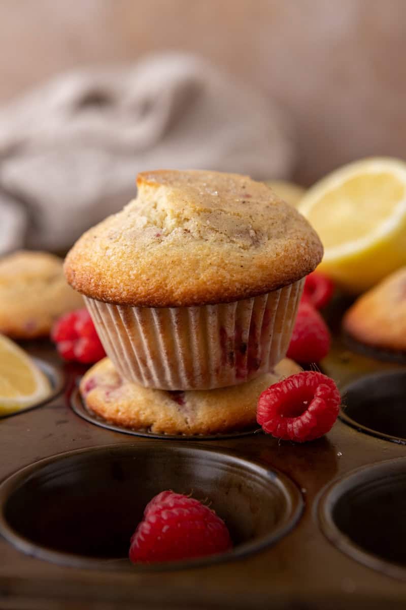 The Best Lemon Raspberry Muffins Recipe - Lifestyle of a Foodie