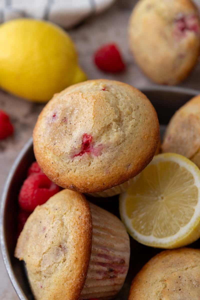 The Best Lemon Raspberry Muffins Recipe - Lifestyle of a Foodie