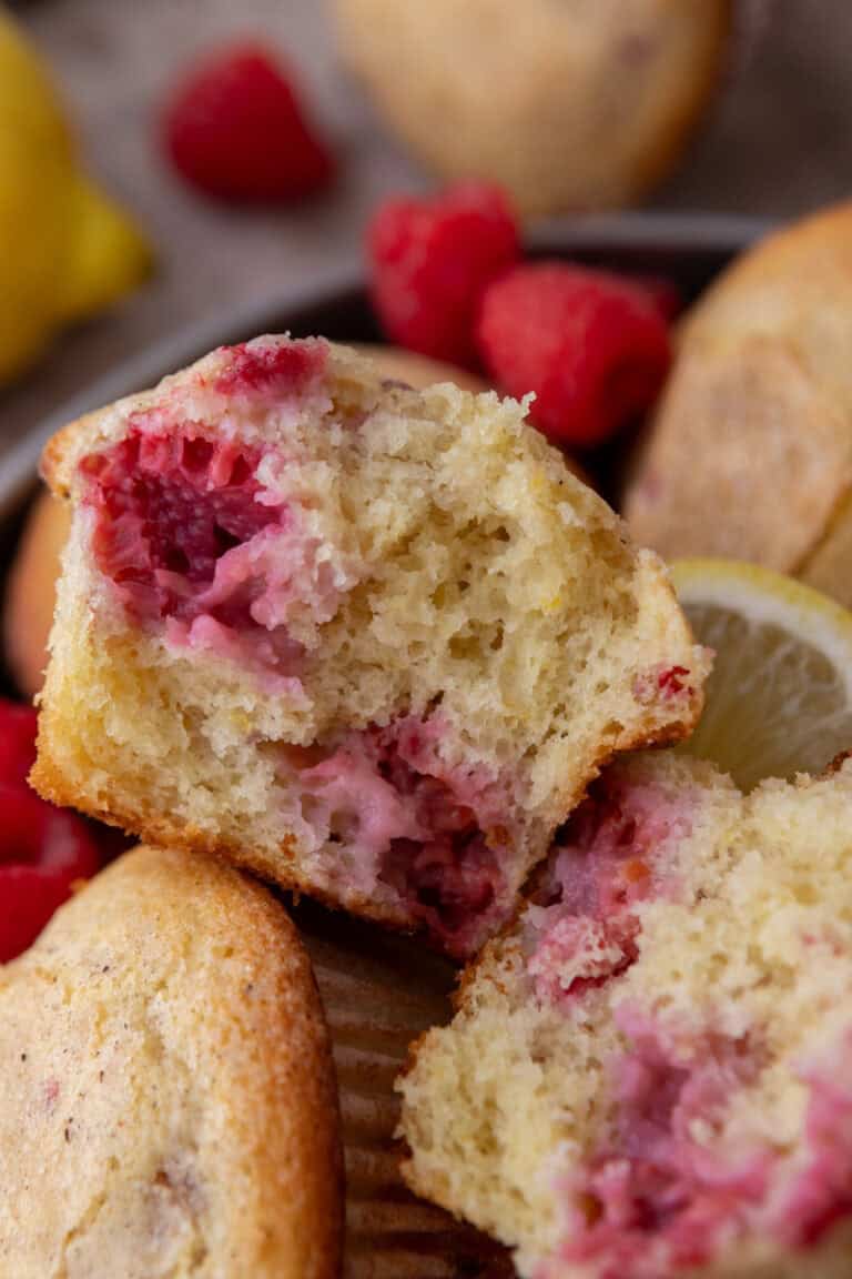 The Best Lemon Raspberry Muffins Recipe - Lifestyle of a Foodie