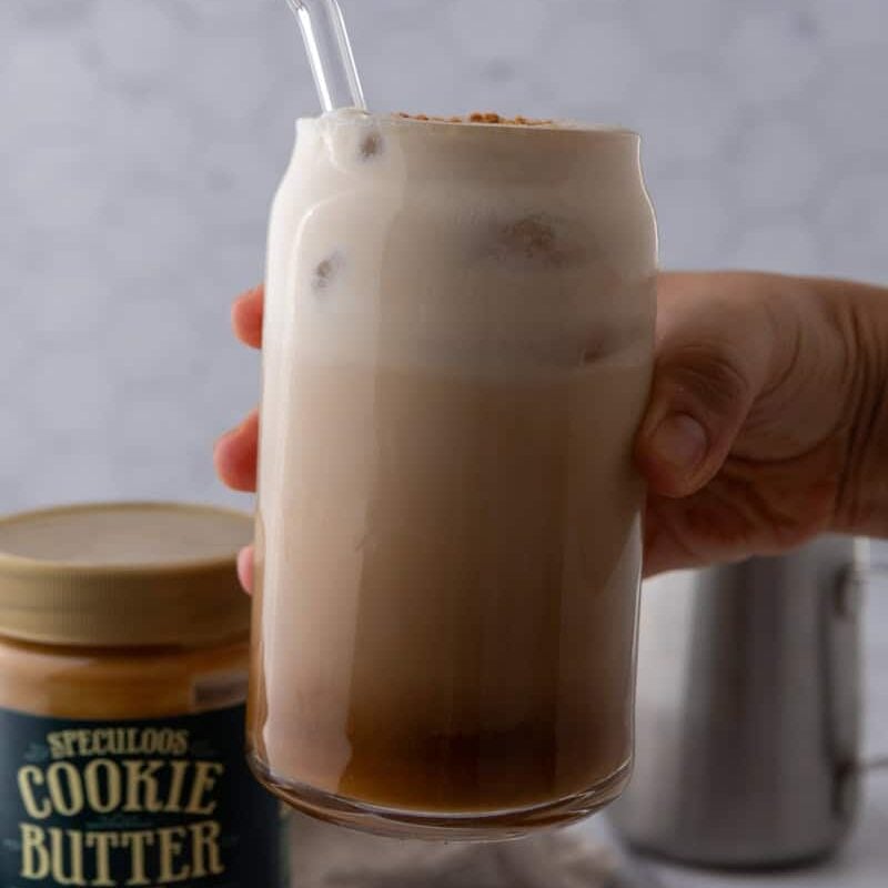 Easy Cookie Butter Latte Recipe (Better Than Starbucks!)