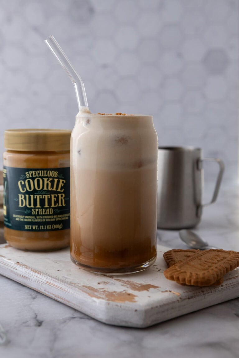 Easy Cookie Butter Latte Recipe (Better Than Starbucks!)