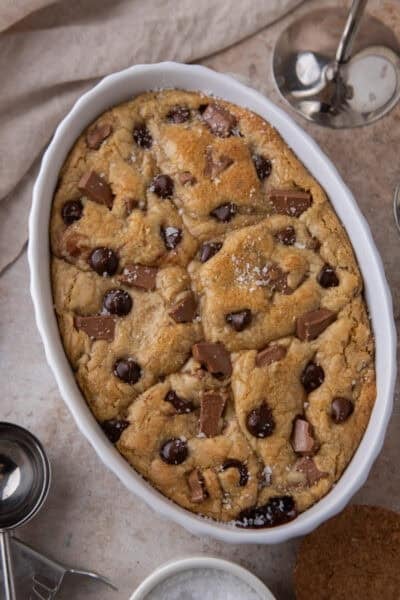 Scoopable Cookies (Viral Brown Butter Chocolate Chip Dessert)